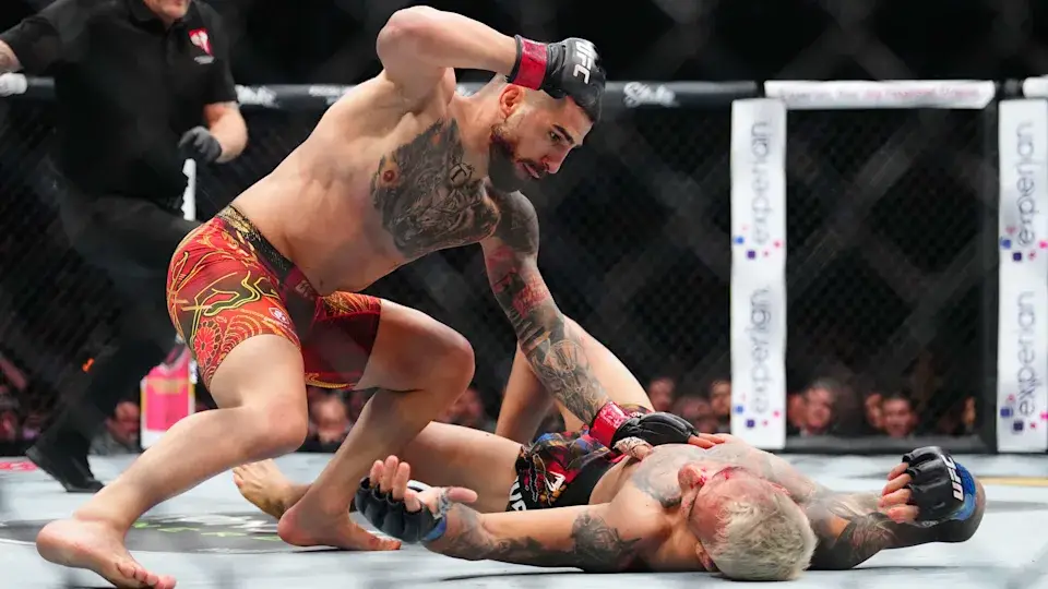UFC 317 Results: Ilia Topuria Knocks Out Charles Oliveira - Grapplers ...