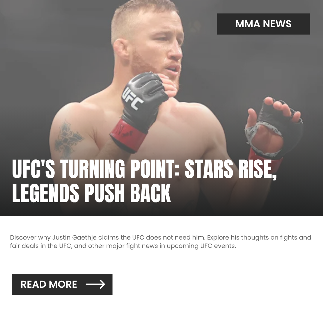 UFC's Turning Point: Stars Rise, Legends Push Back - Grapplers Graveyard