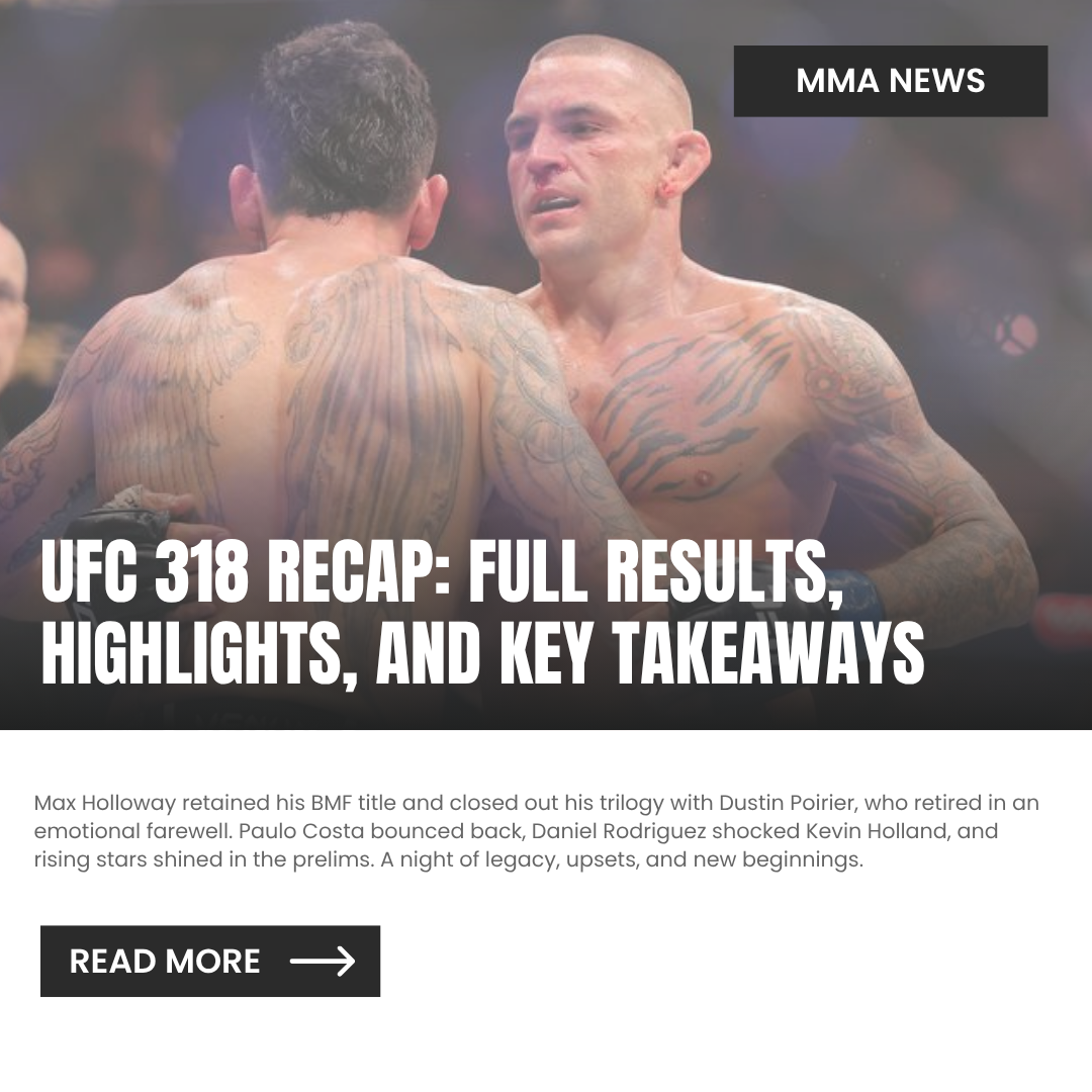 UFC 318 Recap: Full Results, Highlights, and Key Takeaways - Grapplers ...