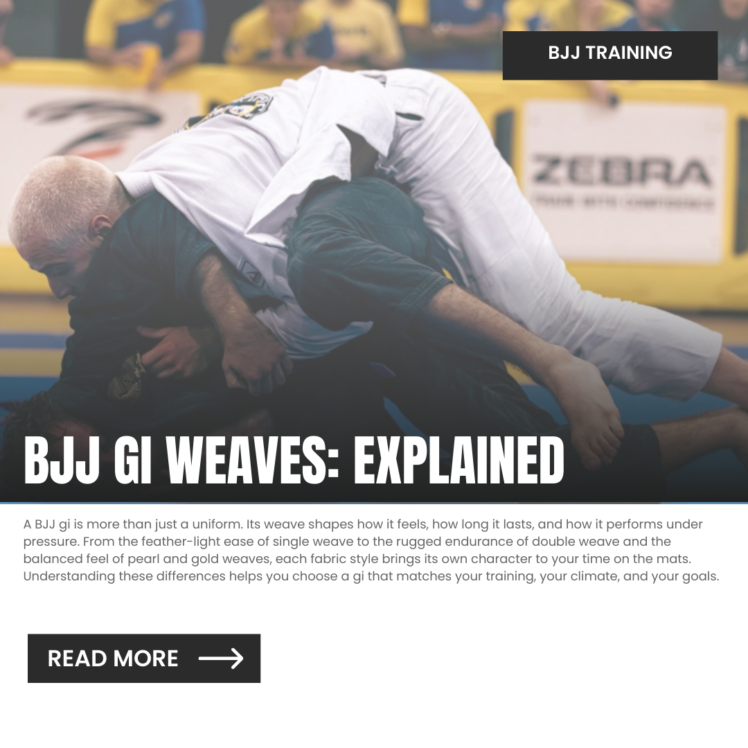BJJ Gi Weaves: Explained - Grapplers Graveyard